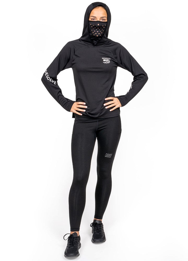 Ahi Fish Face Hoodie Womens | UPF30+ - Hunters Element Australia