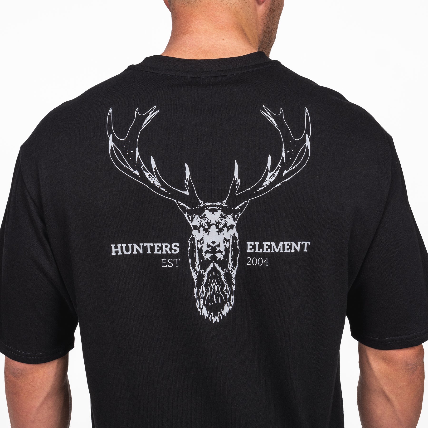 Alpha Stag Tee | Premium Crew Neck - Hunters Element Australia