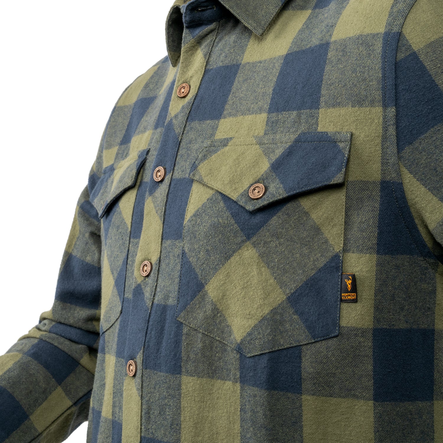 Huxley Shirt | 100% Cotton Flannel | Hunters Element - Hunters Element ...