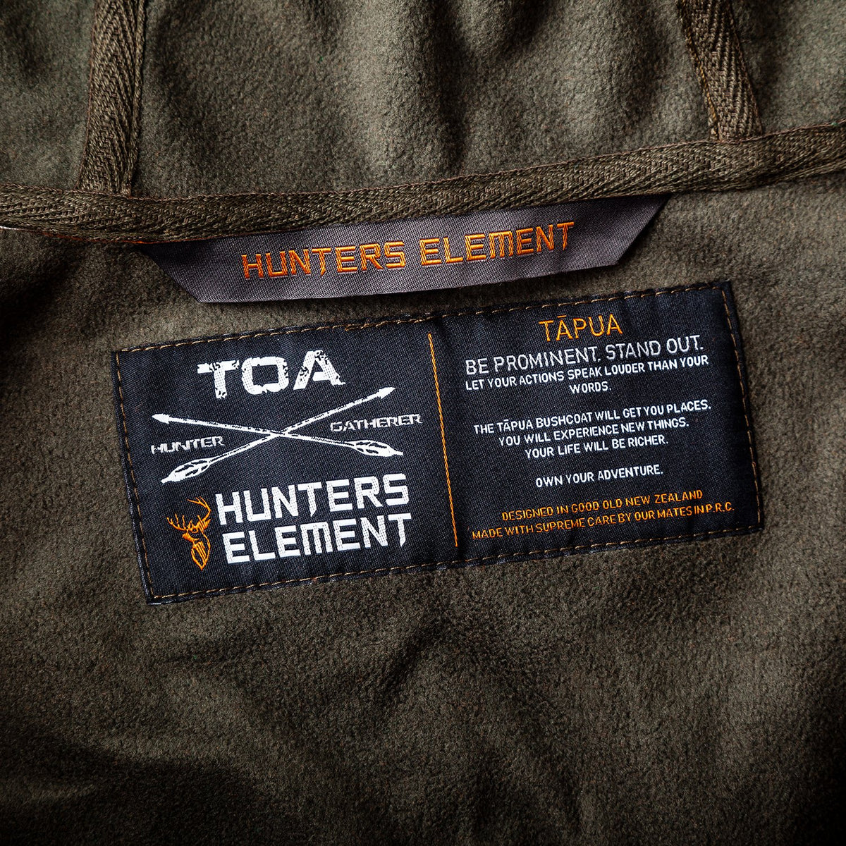 Tapua Bush Coat | Windblock Bush Coat - Hunters Element Australia