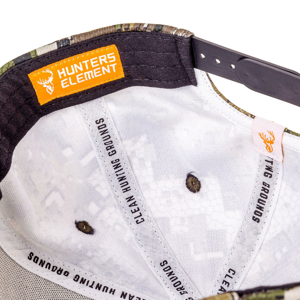 Vista Cap | Five-Panel Curved Peak Snapback - Hunters Element Australia