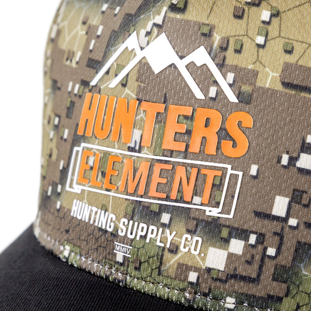 Vista Cap | Five-Panel Curved Peak Snapback - Hunters Element Australia